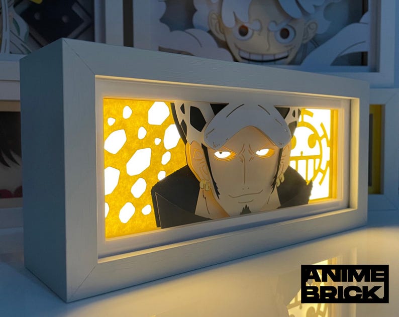 Anime Lightbox, Anime-inspired Art, Anime Eyes Decor, Christmas Anime ...