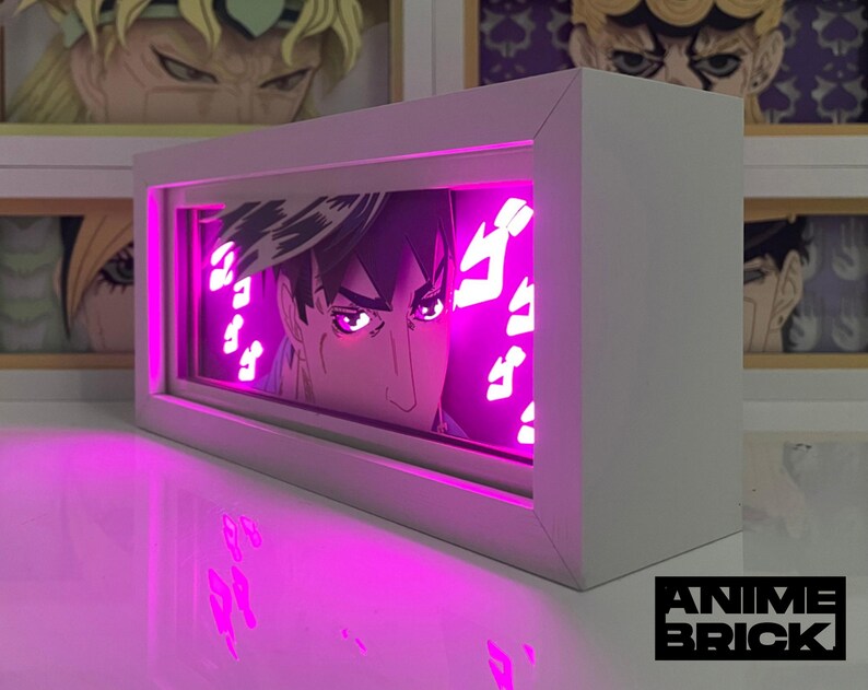 Anime Lightbox, Anime-inspired Art, Anime Eyes Decor, Christmas Anime ...