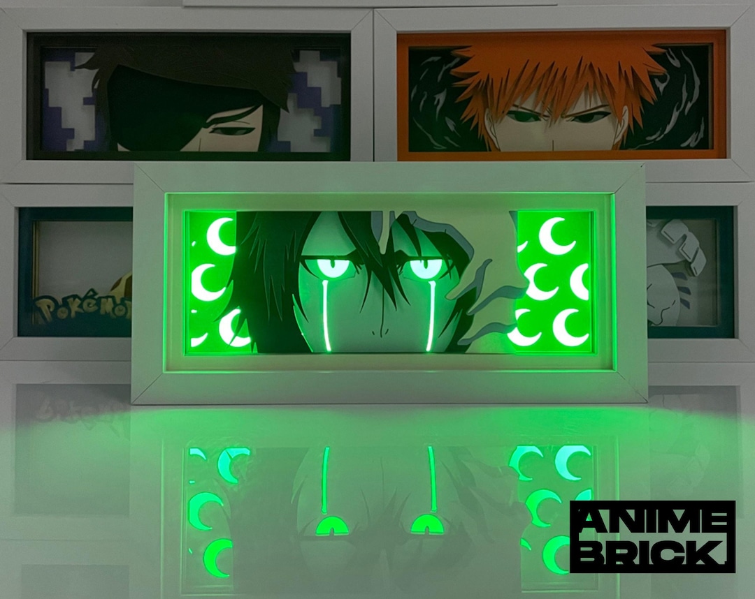 Anime Lightbox, Anime-inspired Art, Anime Eyes Decor, Christmas Anime ...