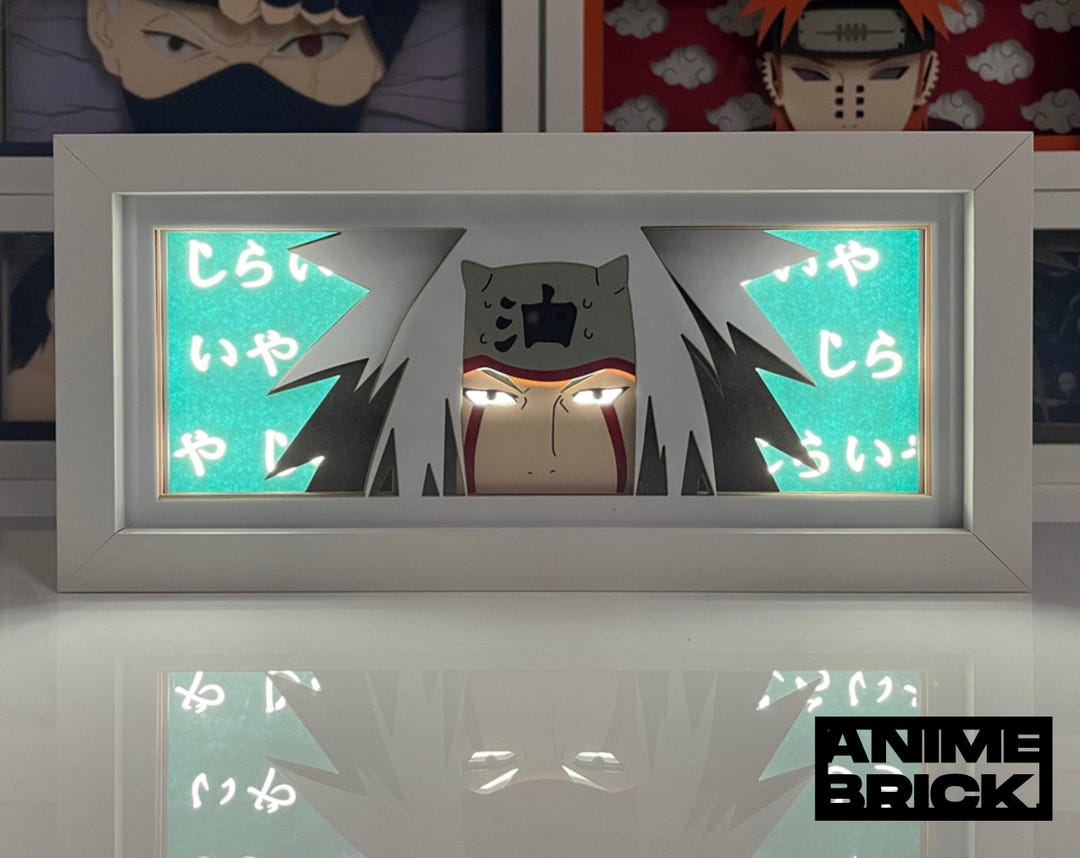 Anime Lightbox, Anime-inspired Art, Anime Eyes Decor, Christmas Anime ...