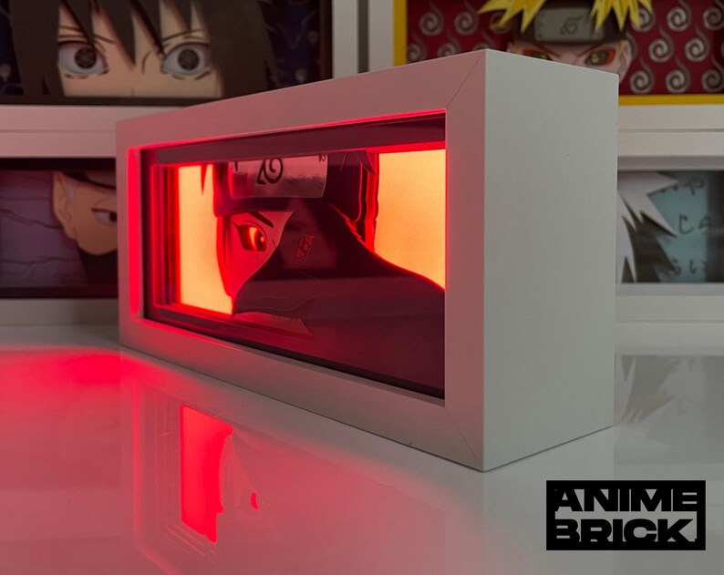 Anime Lightbox, Anime-inspired Art, Anime Eyes Decor, Christmas Anime ...