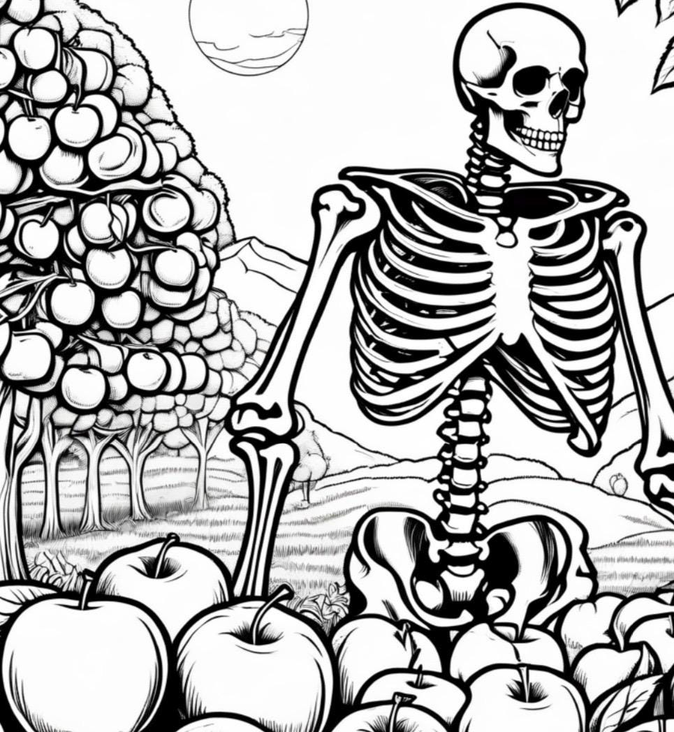 Thirteen Fun Halloween and Fall Coloring Book Pages for Print 8.5 X 11 ...