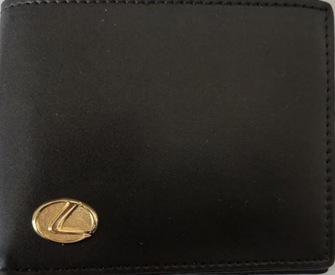 Lexus Men's Carbon Fiber Wallet With 3D Gold Emblem - Etsy