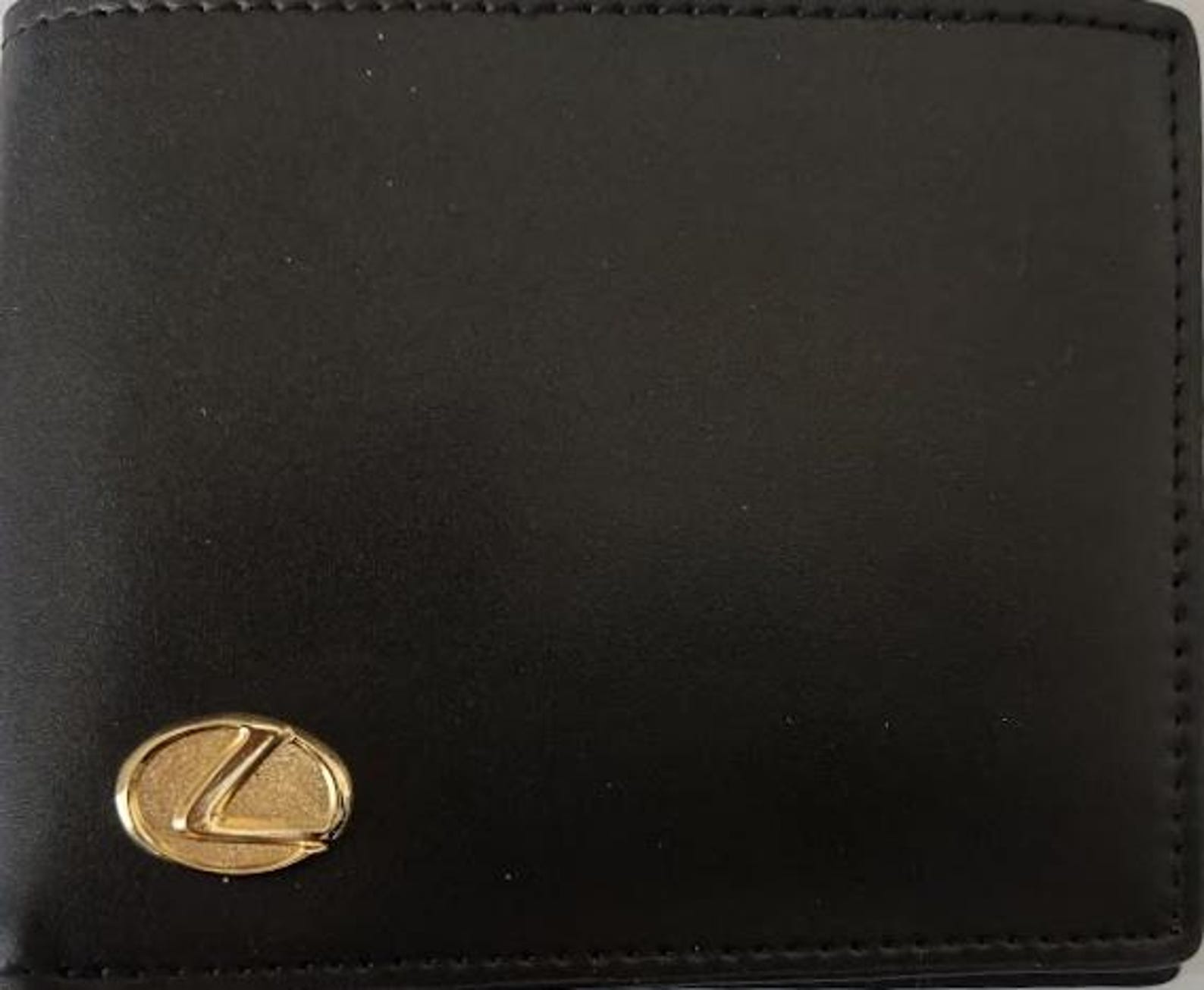 Lexus Men's Carbon Fiber Wallet With 3D Gold Emblem - Etsy