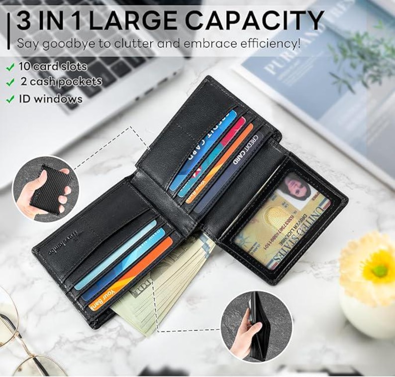 Lexus Men's Carbon Fiber Wallet With 3D Gold Emblem - Etsy