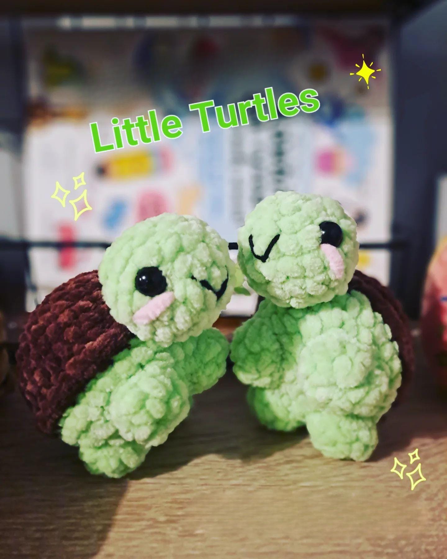 Plush Turtle Crochet Pattern - Etsy