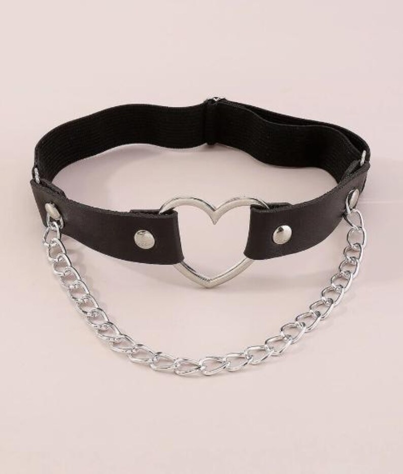 Chain & Heart Decor Thigh Belt Thigh Chain Leg Chain Womens Jewelry ...