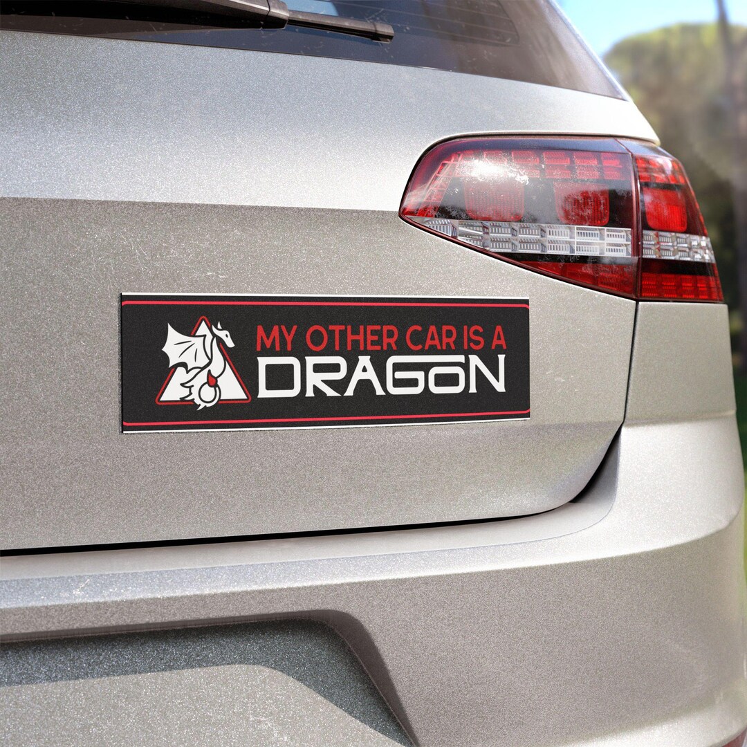 Dragon Car Magnet Mythical Creature Vehicle Magnet, Dragon Lover Gift ...