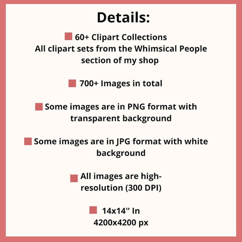 Whimsical Characters Clipart Mega Bundle, 700+ Whimsical People Clipart ...