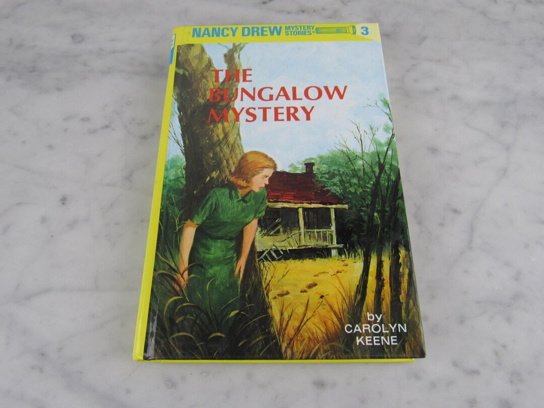 Vintage Nancy Drew: the Bungalow Mystery, Hardcover Book #3 - Etsy