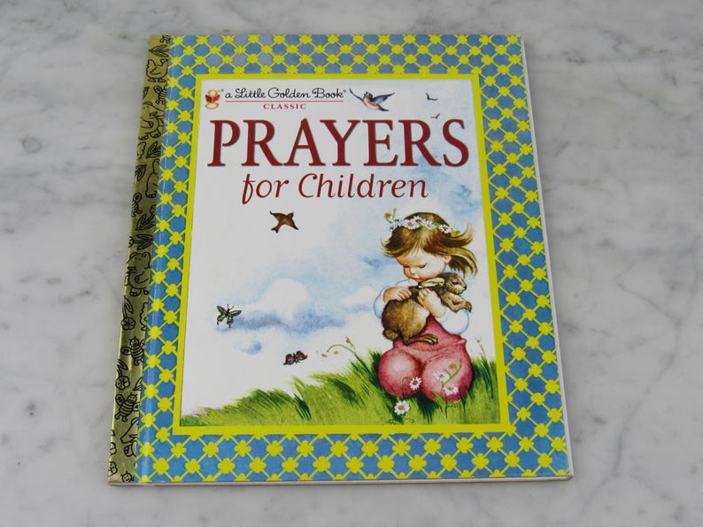 Vintage 1980 Classic Edition "prayers for Children" A Little Golden ...