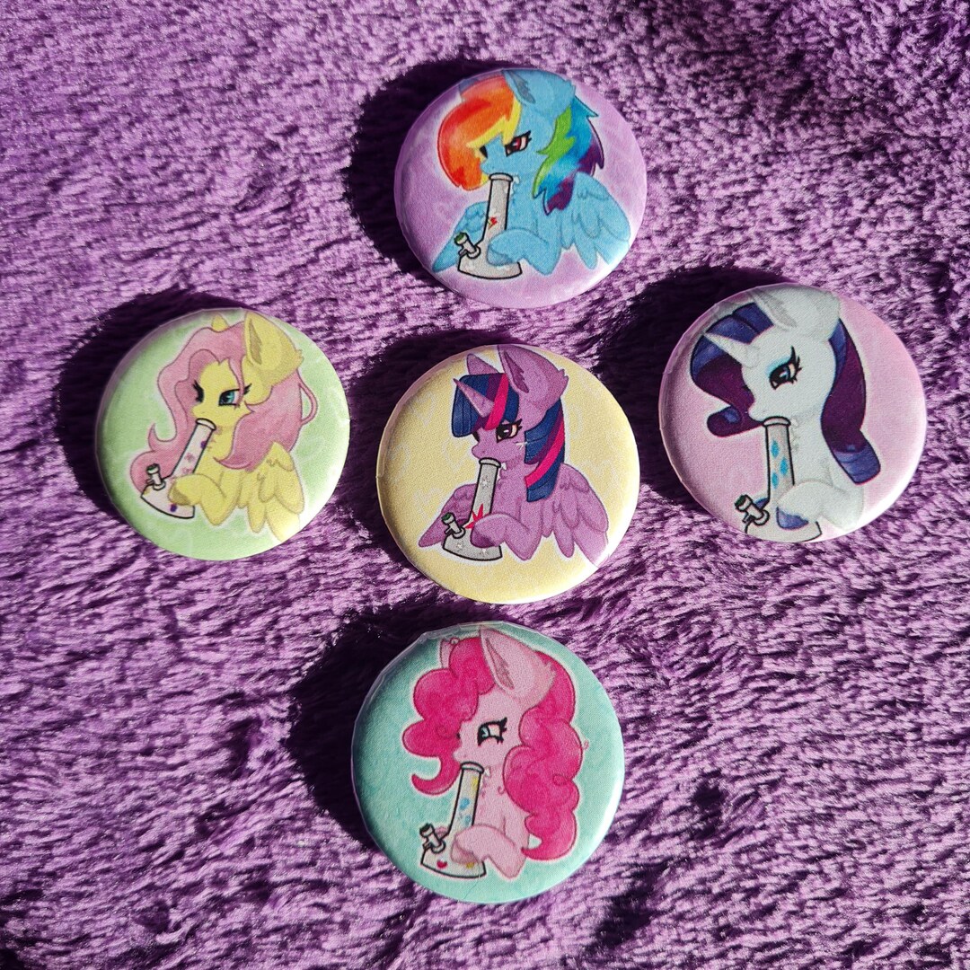 My Little Pony Buttons - Etsy