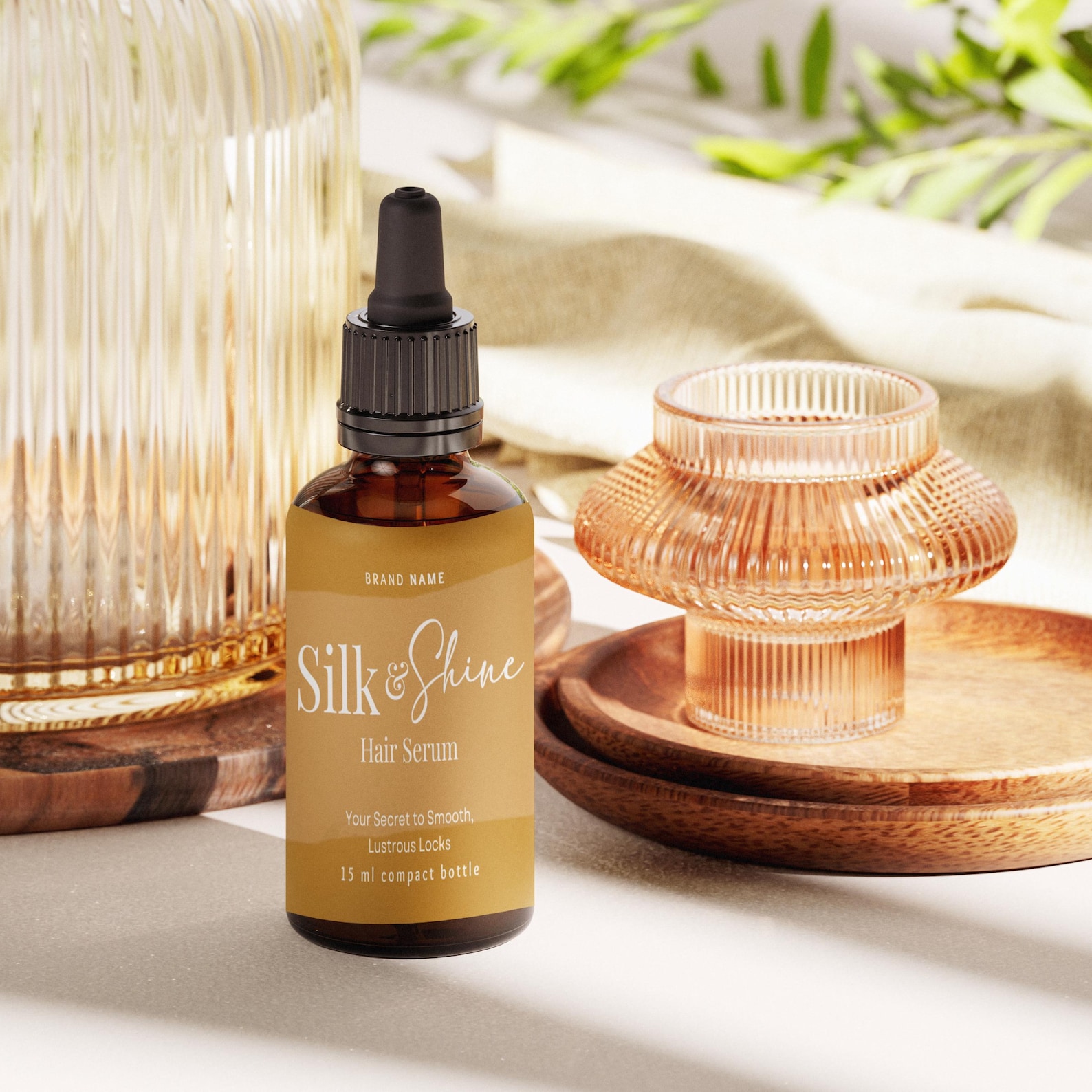 Editable Product Label, Custom Oil Bottle Label, Essential Oil Bottle ...