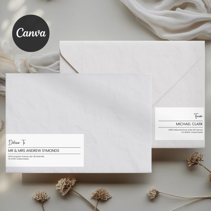 Wrap Around Labels - Etsy