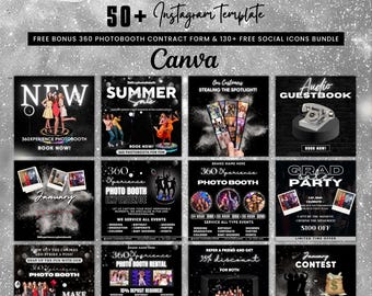 360 Photo Booth Instagram Template, 50+ Photo Booth Templates, 360 ...