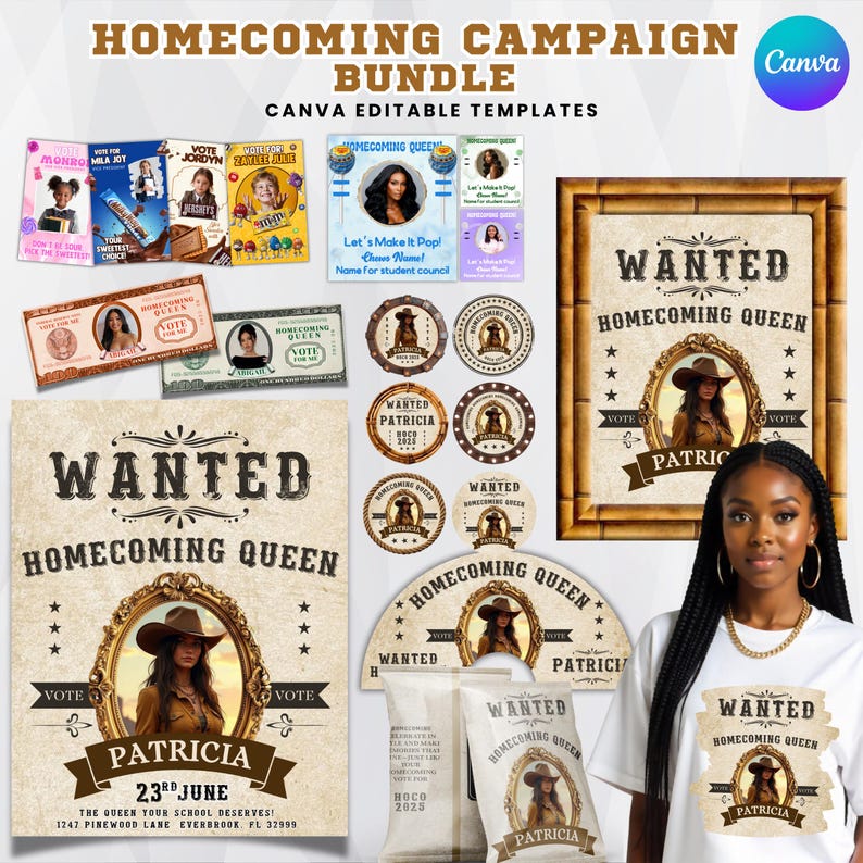 Homecoming Campaign Treat Bundle, Homecoming Chip Bag, Candy Cards ...