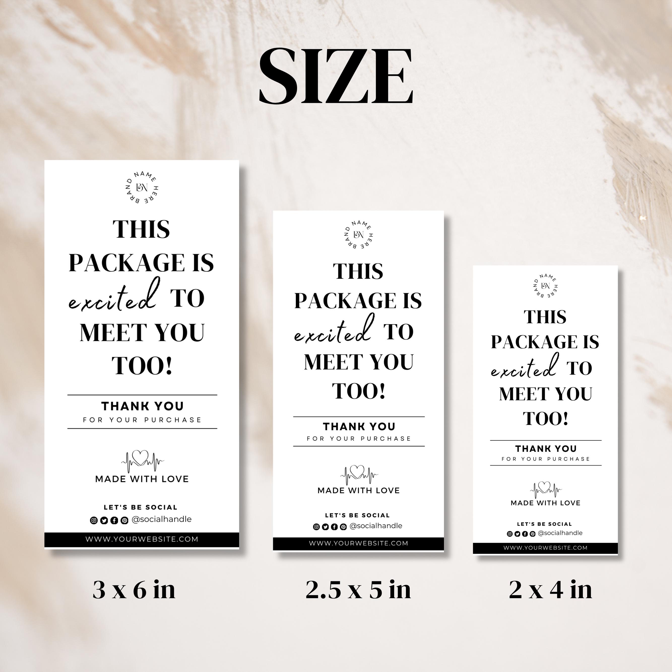 Box Seal Sticker, Packaging Stickers, Packaging Labels, Custom ...