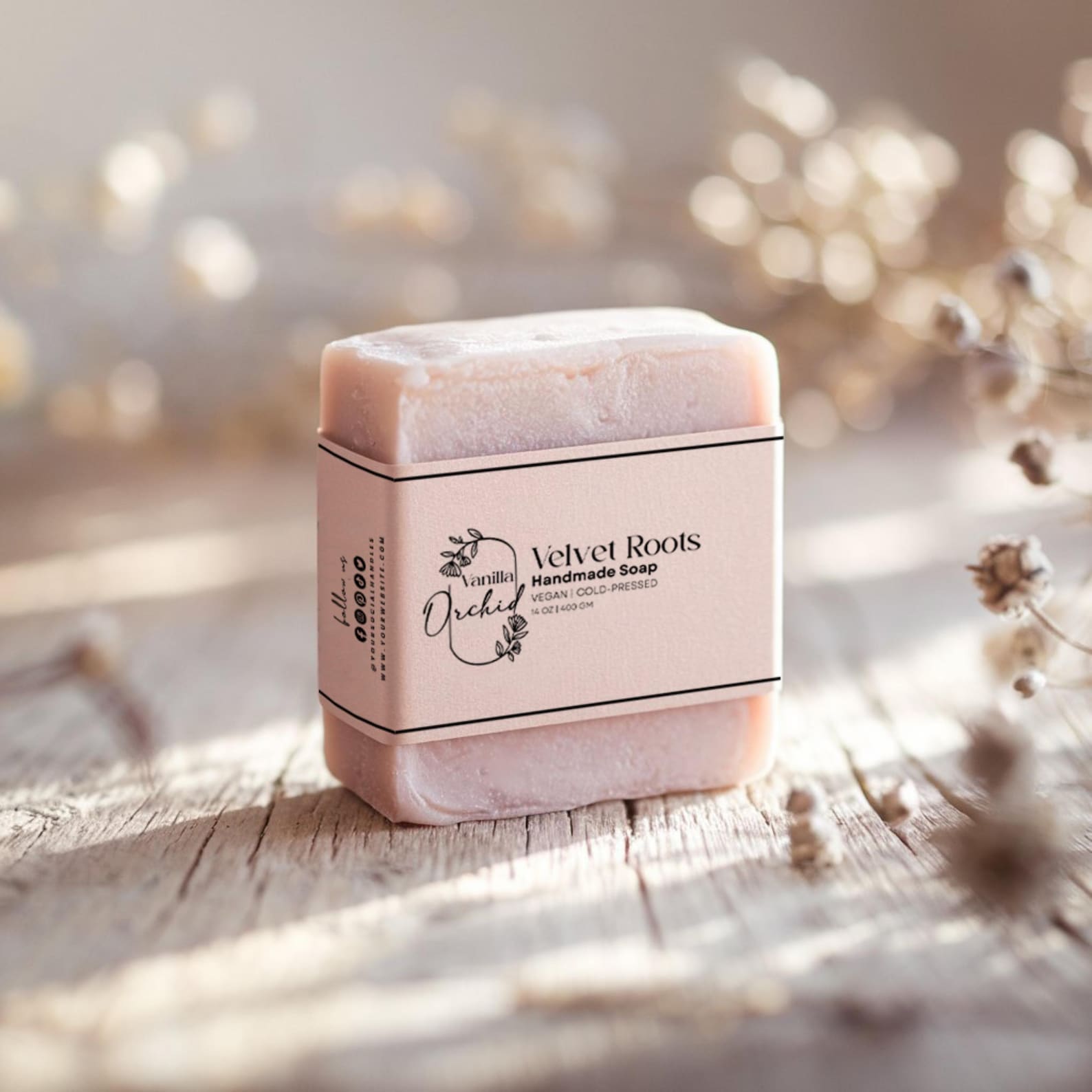 Editable Soap Label Template, Wrap Around Soap Label, Soap Label Canva ...