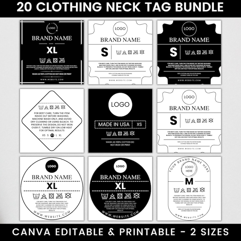 Custom Neck Labels - Etsy