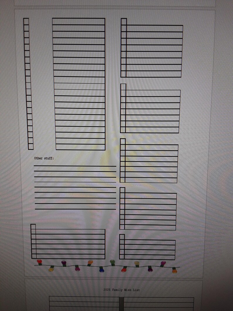 Blank 2025 Farmhouse-style Planner - Etsy