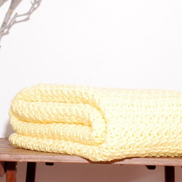 Yellow Blanket - Etsy