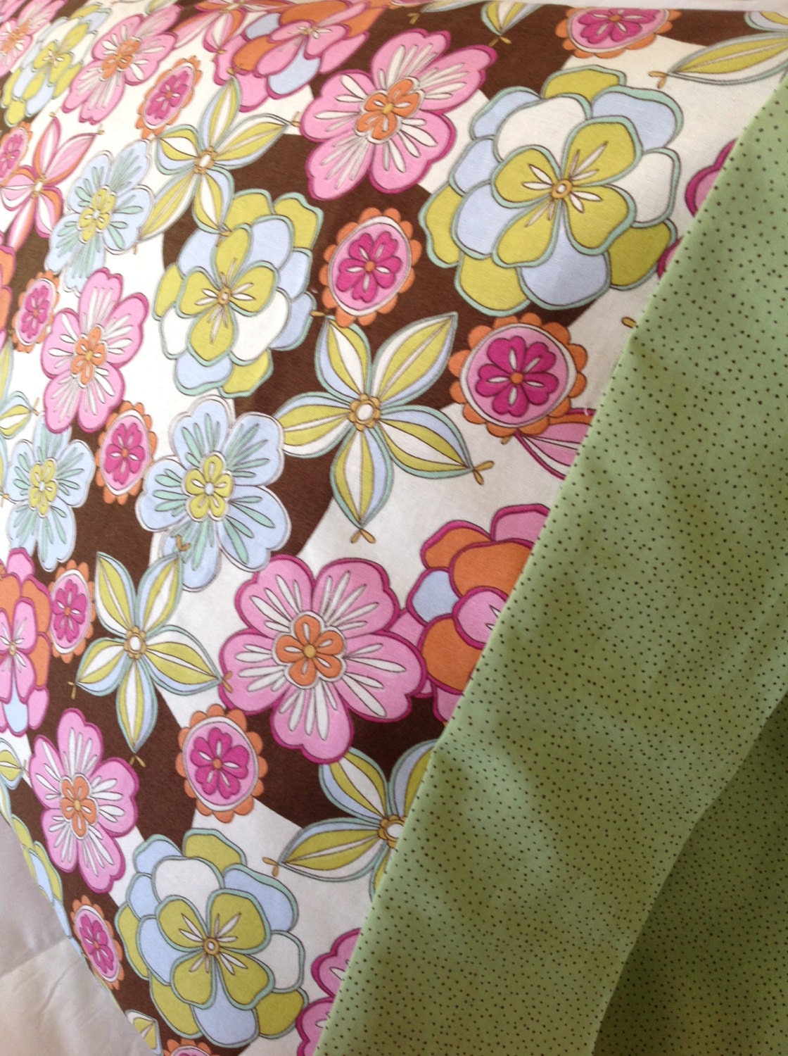 Handmade Single Pillow Case - Etsy UK