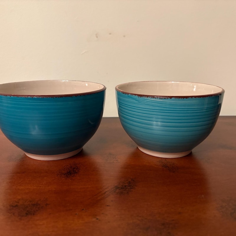 Royal Norfolk Blue Bowls - Etsy