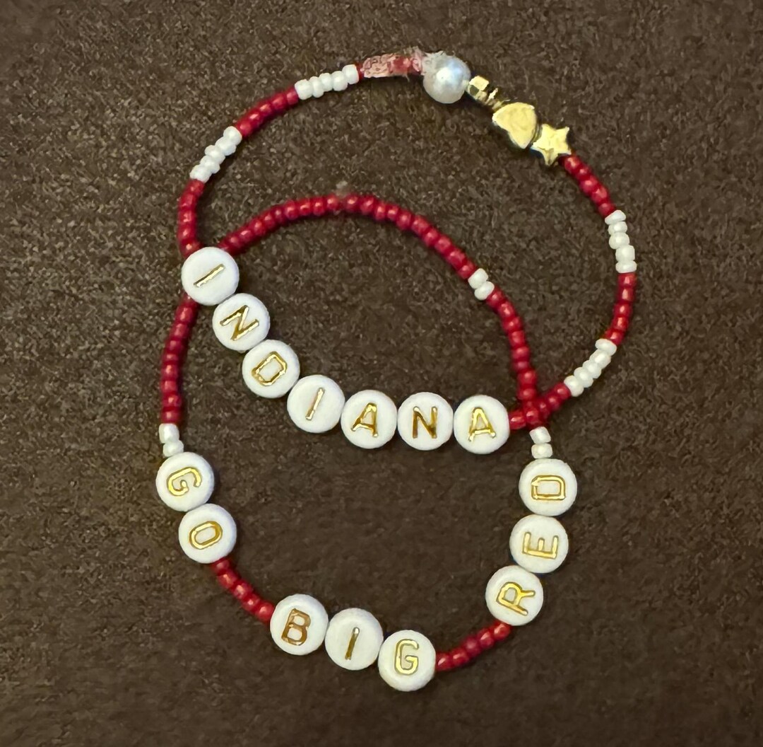 Indiana Beaded Bracelets (set of 2) - Etsy