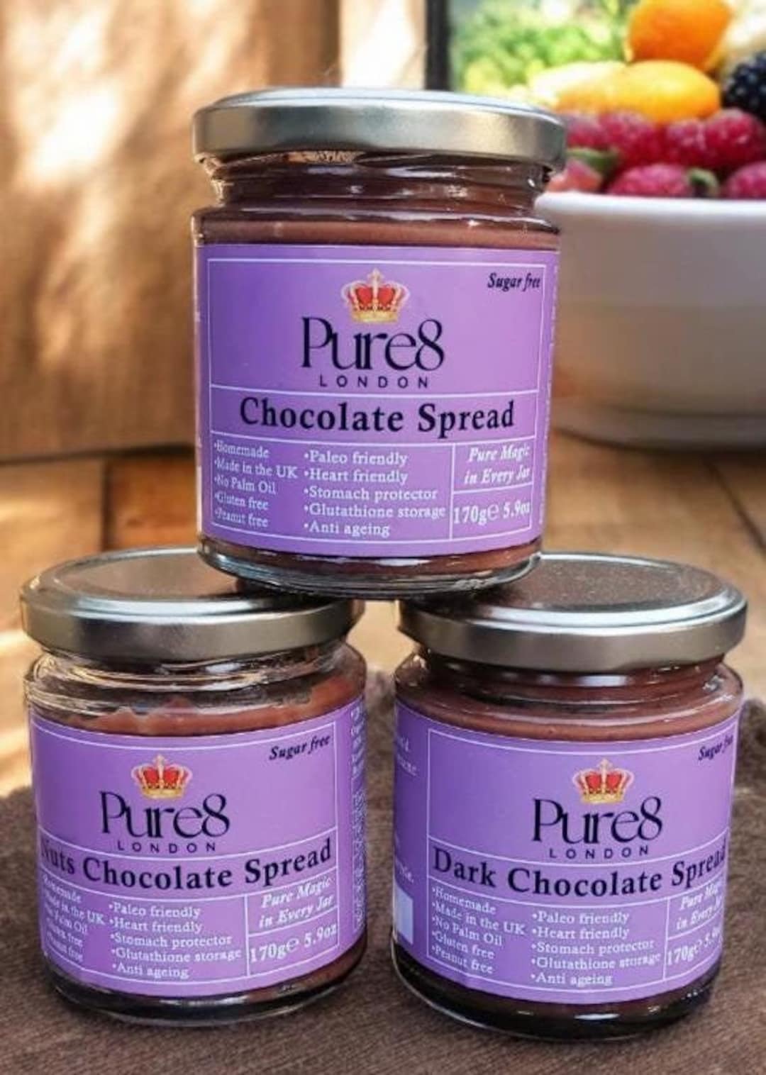 Healthy Homemade Chocolate Spread, Homemade Healthy Snack, Chocolate ...