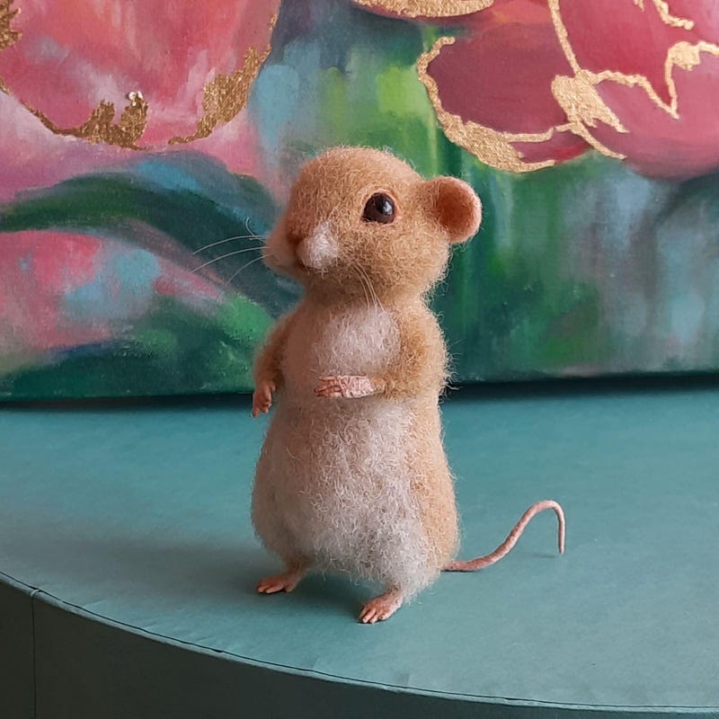 Felt Plush Hamster - Etsy
