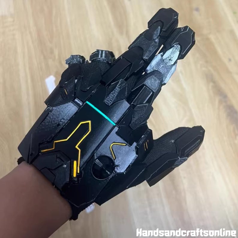Cyberpunk Style Mecha Armor,exoskeleton Gloves,cyberpunk Cosplay ...