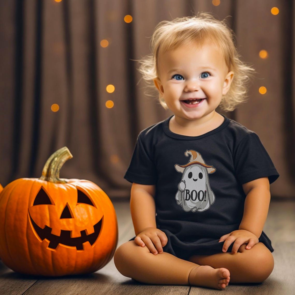 Boo Ghost Embroidery Design – 4 Sizes, Instant Download - Etsy