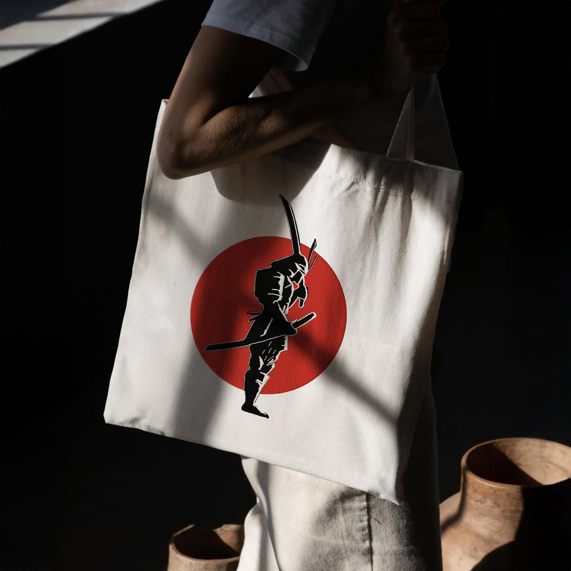 Samurai Machine Embroidery Design – 4 Sizes, Instant Download - Etsy