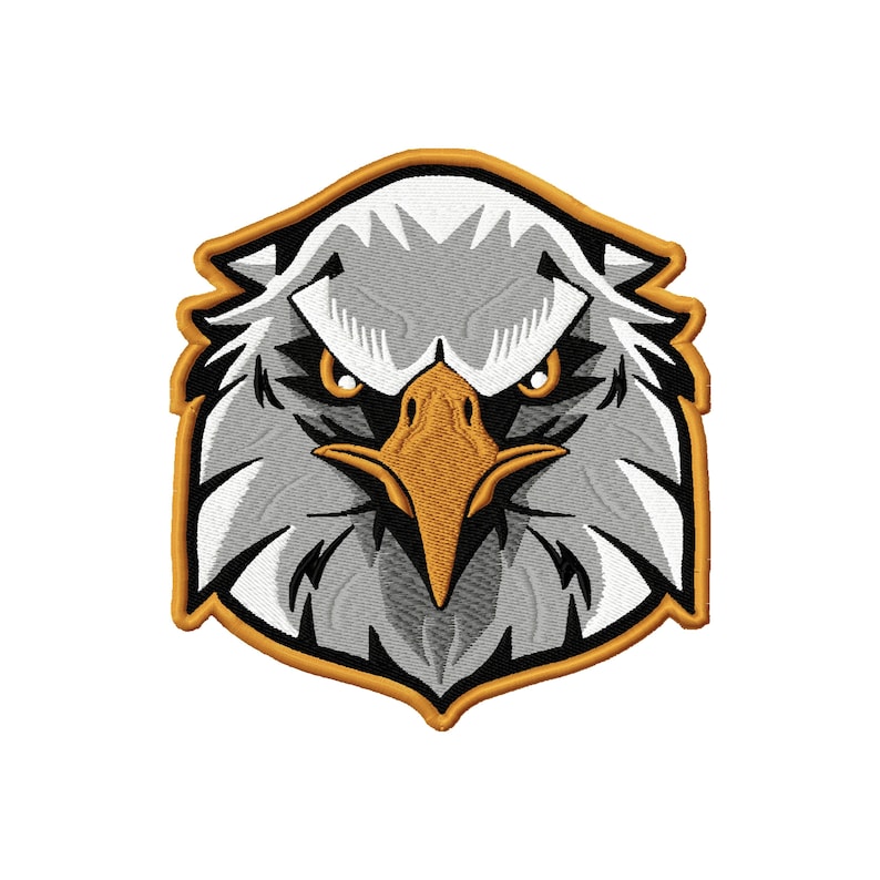 Eagle Head Embroidery Design – Patch Embroidery Patterns Files 5 Sizes ...