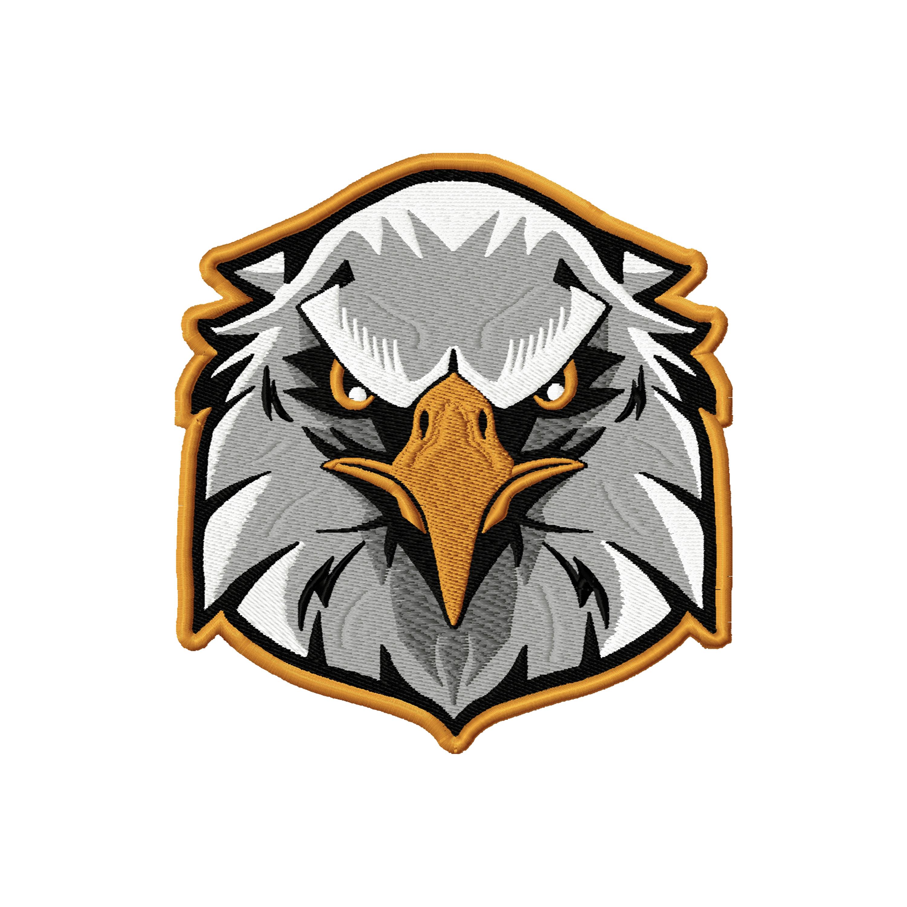Eagle Head Embroidery Design – 5 Sizes, Instant Download - Etsy