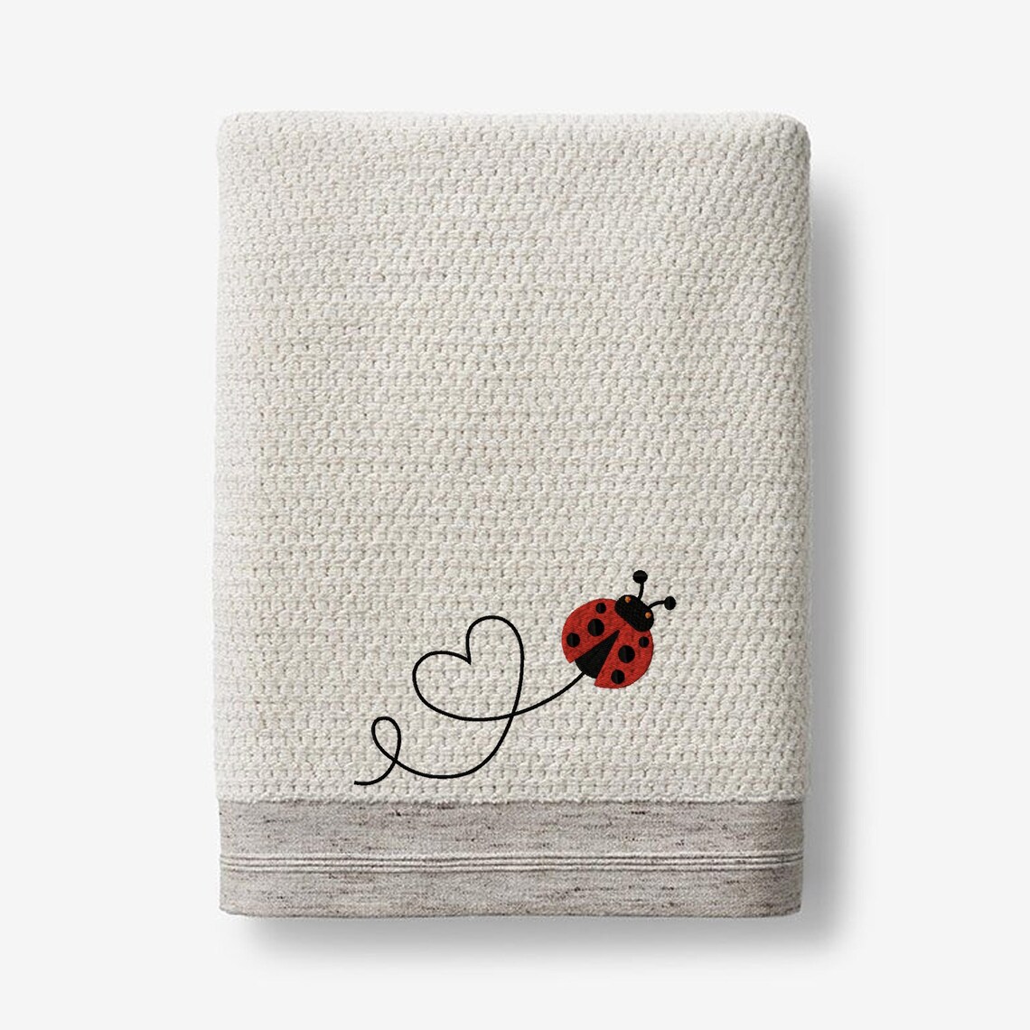 Ladybug Embroidery Design, Flying Ladybird Pattern (instant Download ...