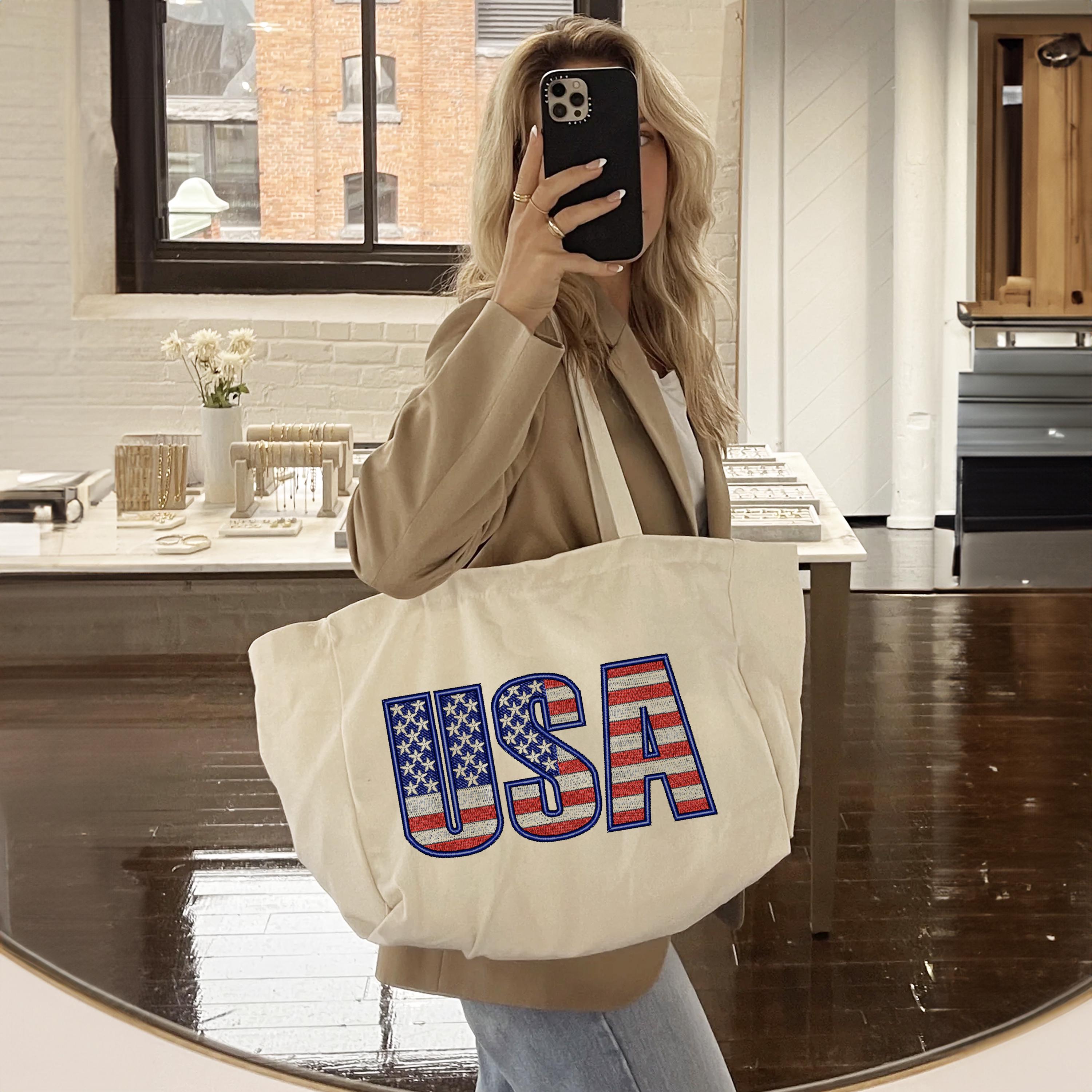 USA Flag Embroidery – 5 Sizes, Instant Download - Etsy