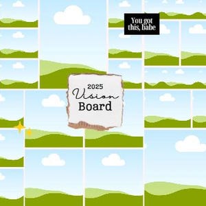 2025 Printable Vision Board Bundle With 800 Printable Photos ...