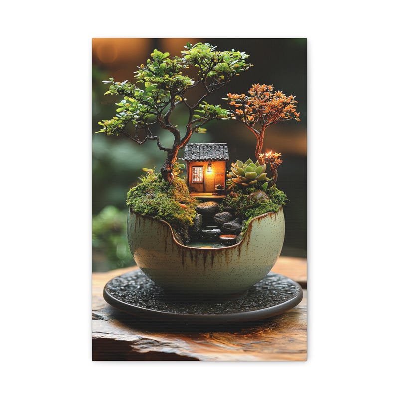 Bonsai Waterfall - Etsy
