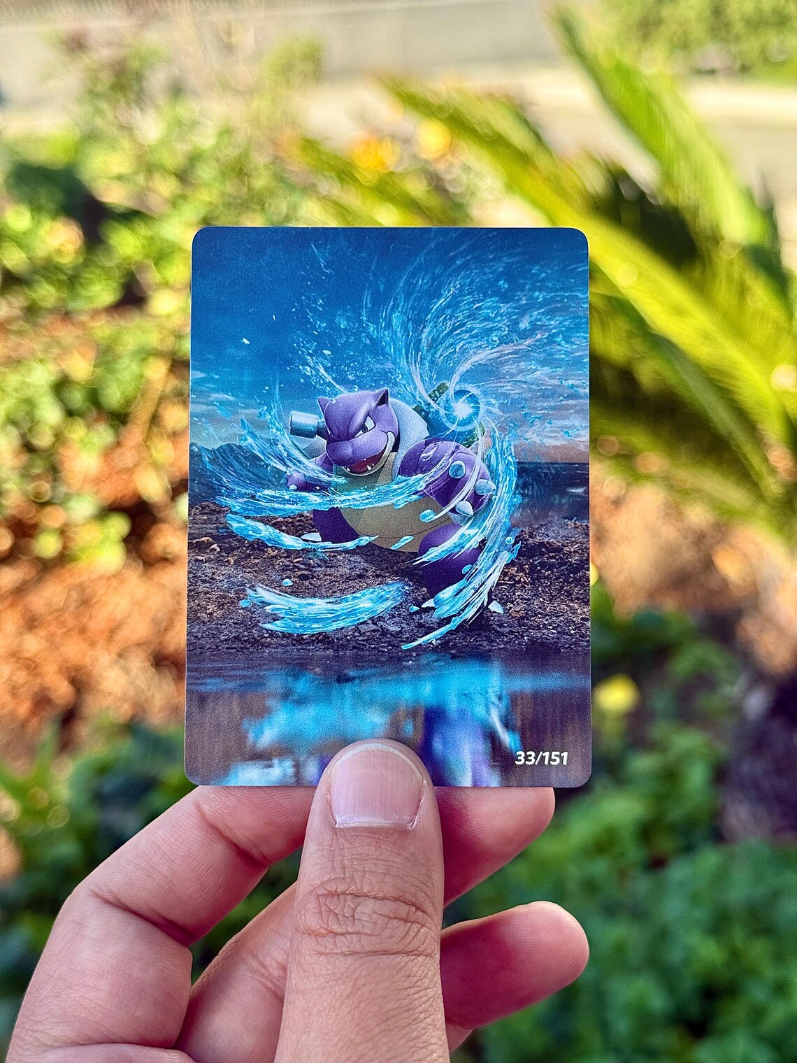 Blastoise Ex - Textured Full Art (SV151) - Etsy