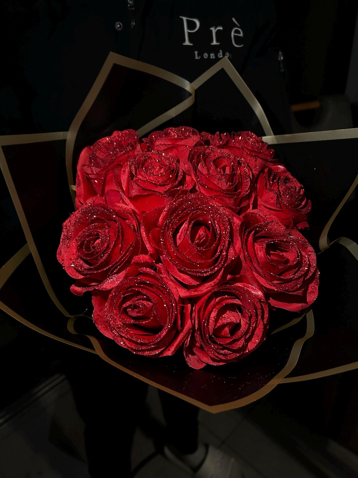 Eternal Silk Glitter Roses - Etsy UK