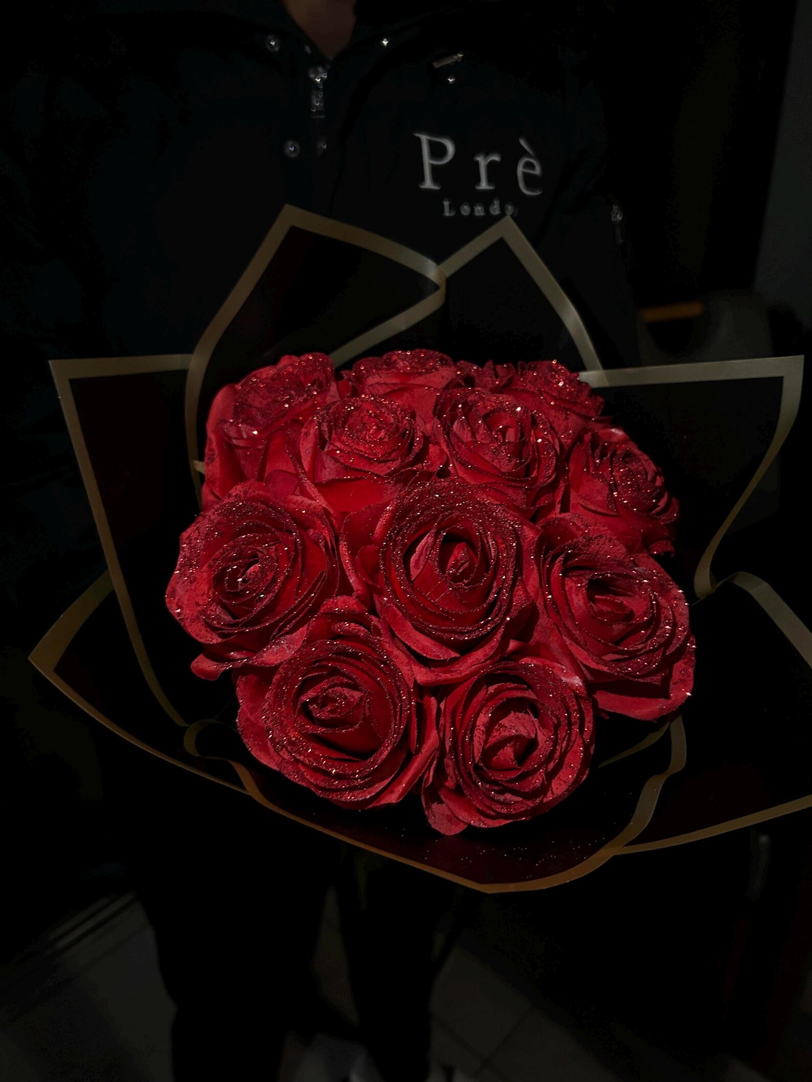 Eternal Silk Glitter Roses - Etsy UK