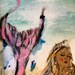 The Vain Mermaid, Mermaid Art, Mermaid Painting, Mermaid Gift, Mermaid ...
