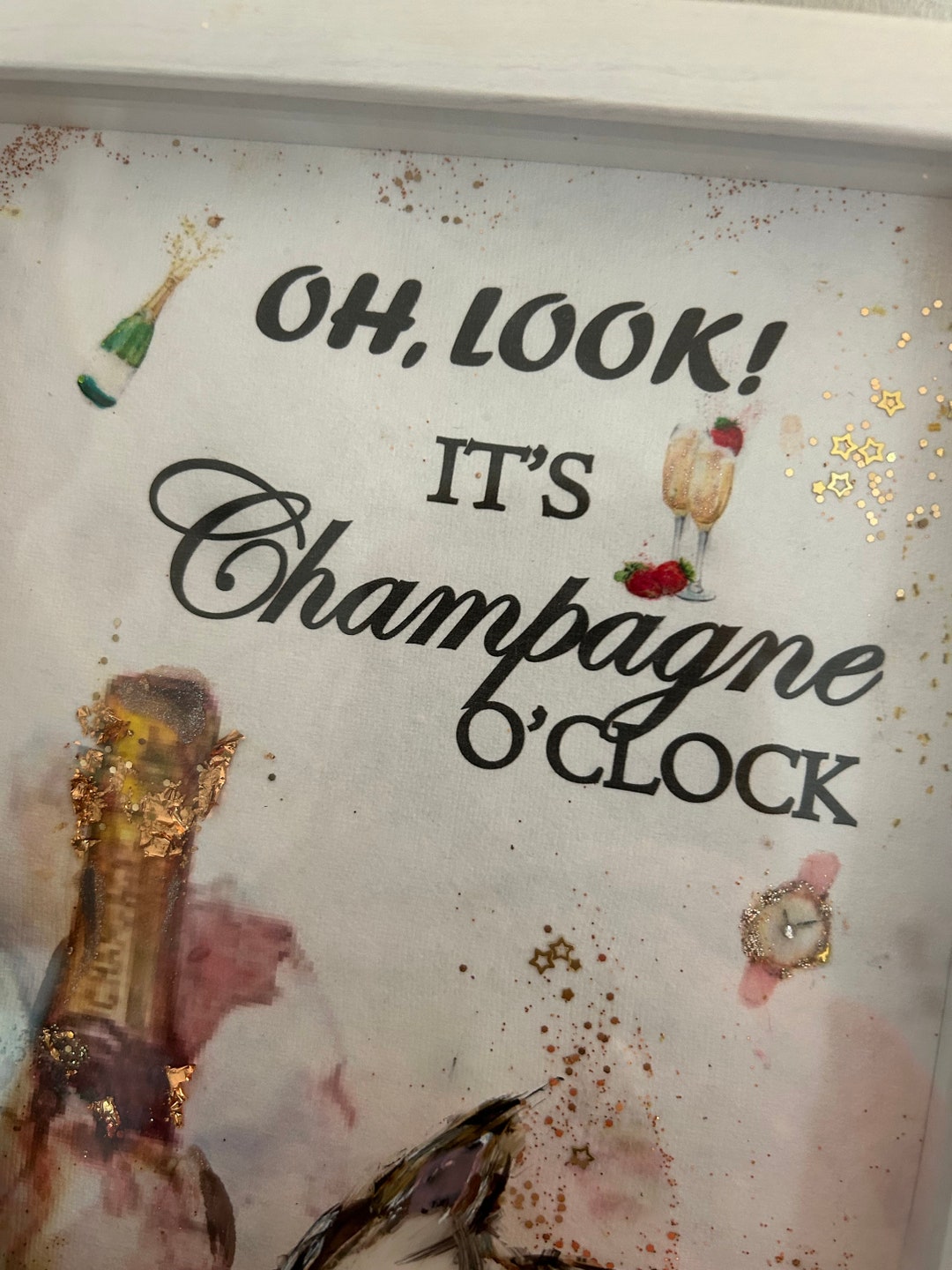 The Vain Mermaid, Champagne Oclock, Woman Painting, I Love Champagne ...