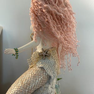 The Vain Mermaid, Mermaid Art, Mermaid Decor, Mermaid Figurine, Mermaid ...