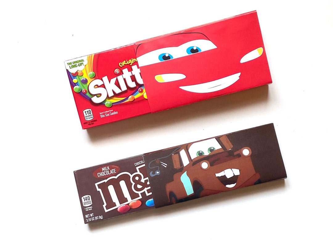 Cars Candy Wrapper Party Favor for Cars Birthday Printable Decor ...