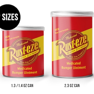 Cars Party Favor: Rusteze Pringles Can Label (digital Download) - Etsy