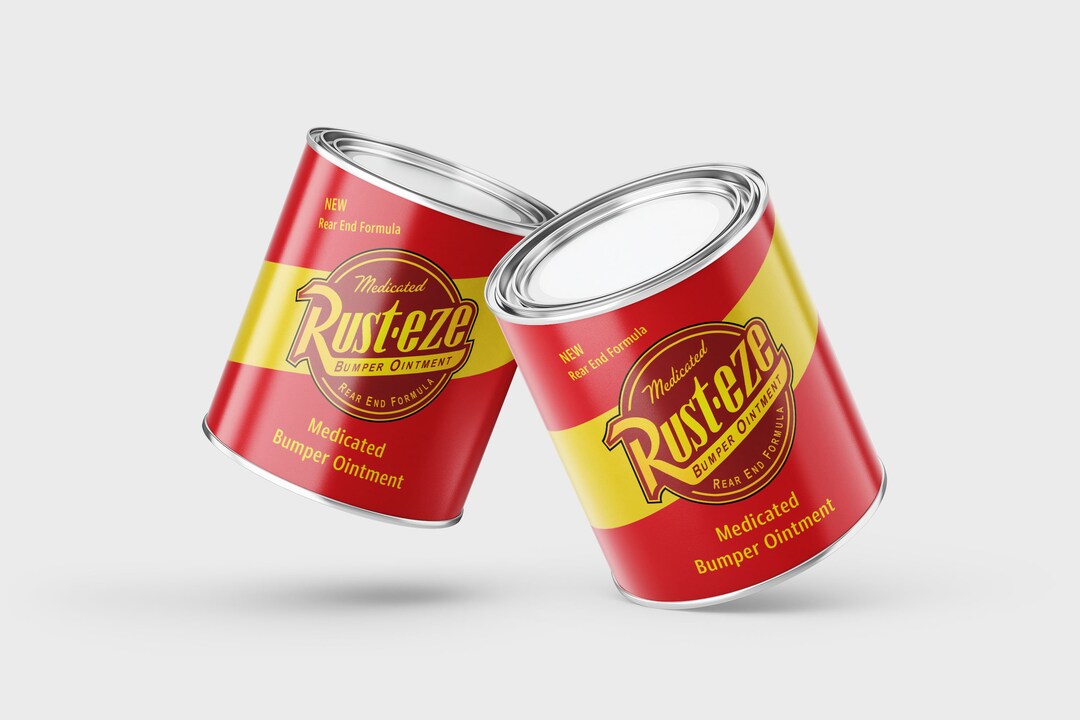 Rusteze Logo Cans | Cars Lightning Mcqueen Printable - Etsy