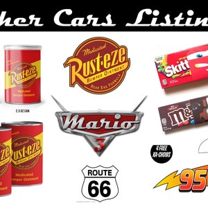 Ojos de Rayo McQueen de Cars para imprimir en vasos de papel o ...