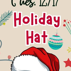 Winter Spirit Week Flyer & Social Media Story - Etsy
